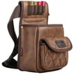 TOURBON Sporting Clays Shooting Leather 50+ Cartridge Shell Pouch Waist ...