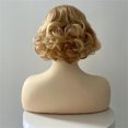 Blonde Wigs Comfortable Synthetic Curly Wigs With Breathable Design ...