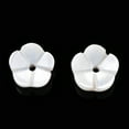 20 pc Natural White Shell Beads Mother of Pearl Shell Beads Flower ...