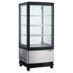 Countertop Refrigerator Display Case with Led lighting - 3 cu.ft ...
