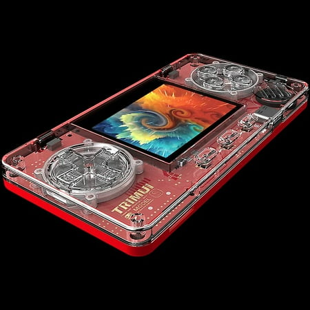 Red--Trimui Model S 2.0inch Screen Slightly Retro Handheld Game Player ...