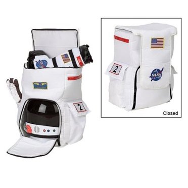 NASA Astronaut Themed Backpack with Meatball Logo, Roll Top, Built Up ...
