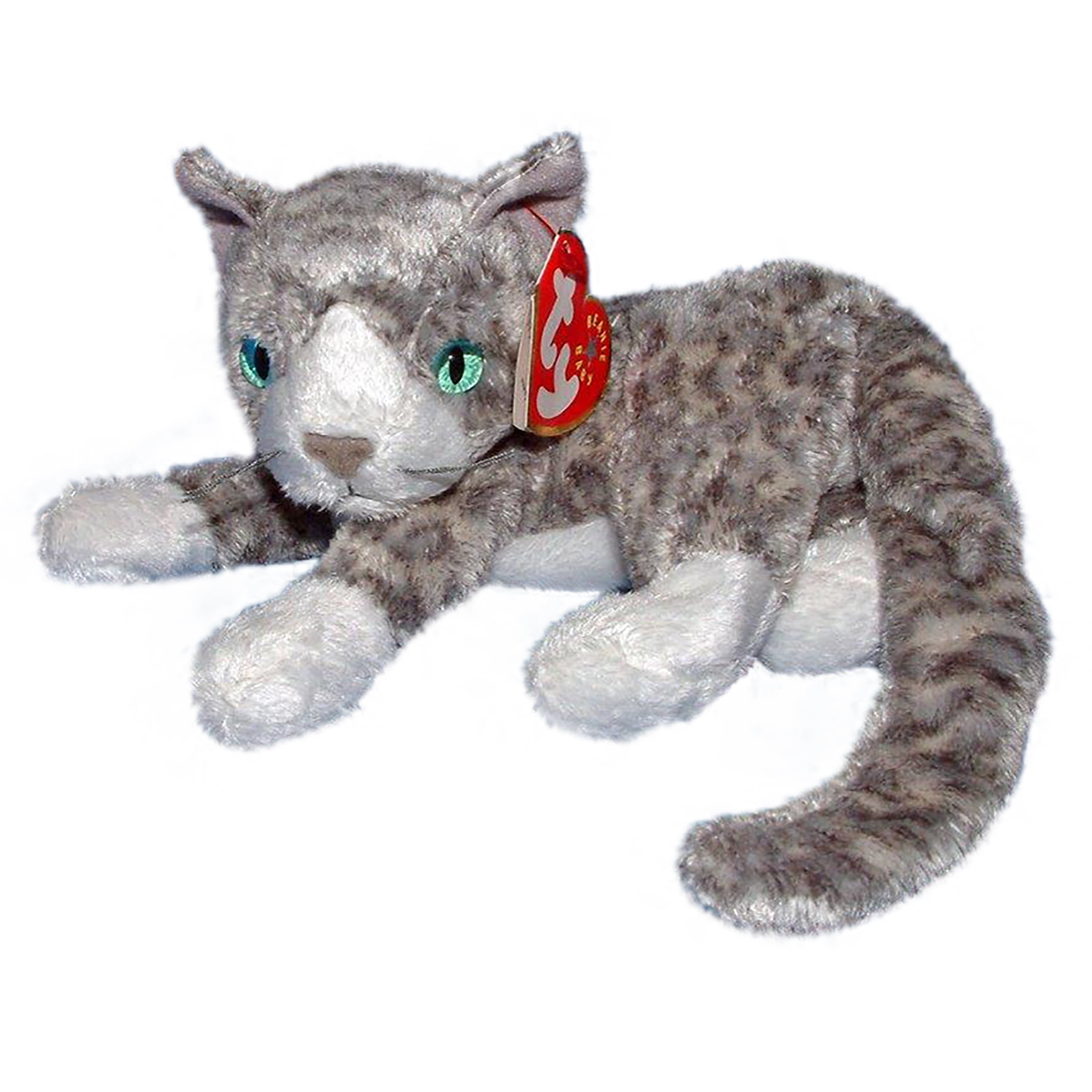 Ty Beanie Baby: Purr the Cat | Stuffed Animal | MWMT - Walmart.com