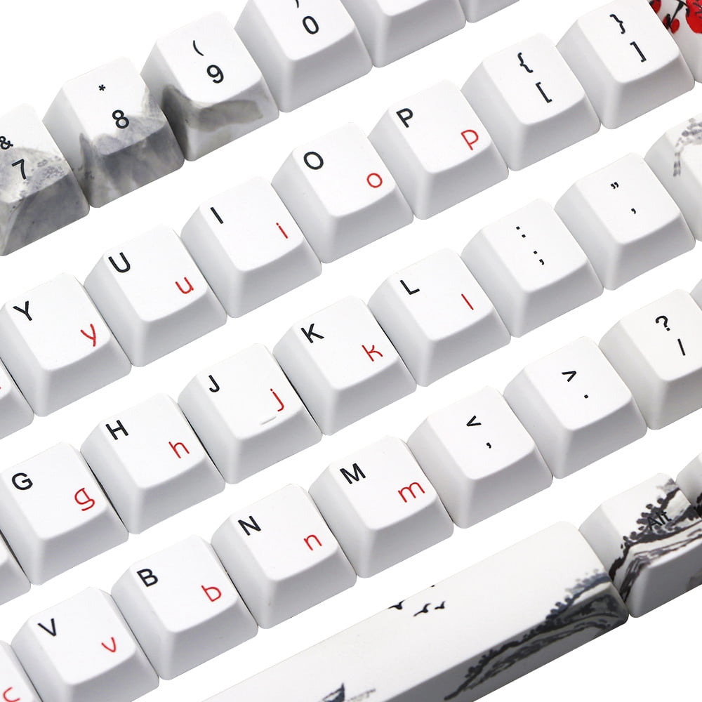 Buy 68 Key Keycap for RK68 NIZ68 SKYLOONG GK68X GK68XS Keyboard Keycaps ...