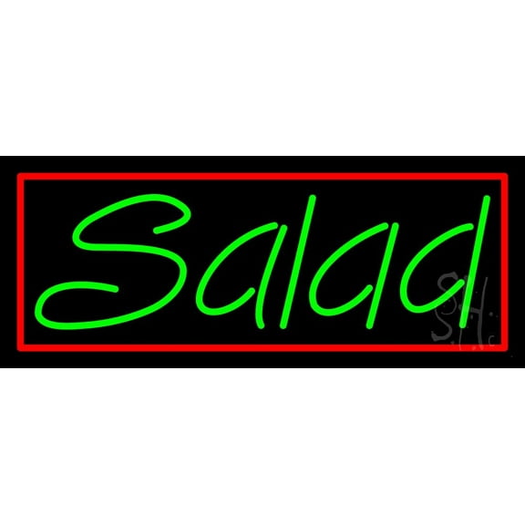 Red Restaurant Supply with Blue Border LED Neon Sign 13 x 32 - inches ...