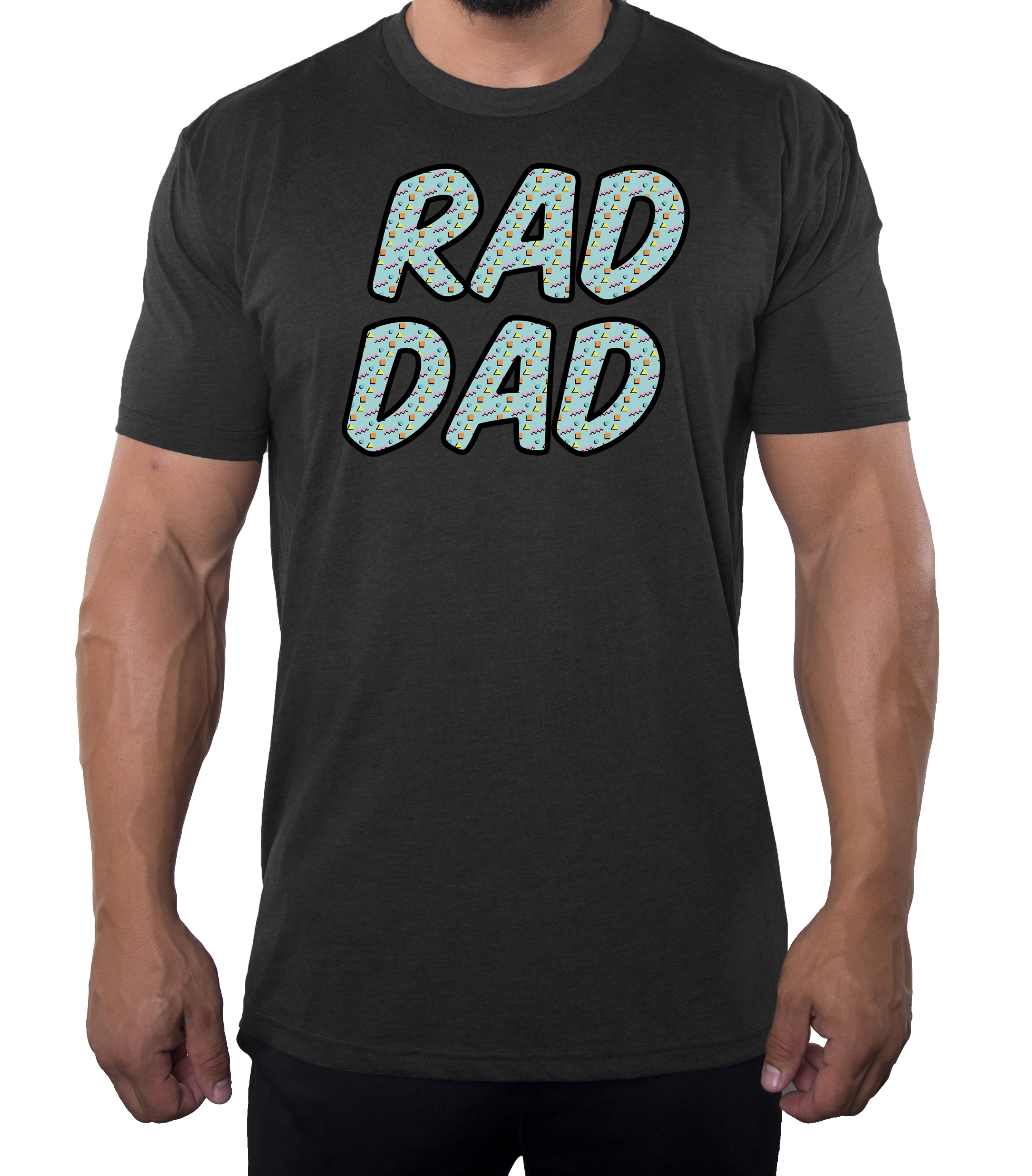 Men's Rad Dad T-shirt, Pop Culture T-shirts, Men's Graphic Shirts ...