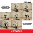 Powerline PHG1000X Home Gym with Multi-Station, Leg Extension/Curl ...