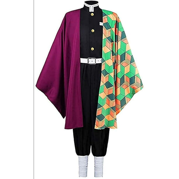 Cosplay Life Giyu Tomioka Cosplay Costume – Anime Demon Slayer Kimetsu ...