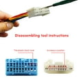 BIBABLYKE Automobiles Car Terminal Removal Release Pin Electrical ...