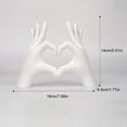 Heart Hands Sculpture,Heart Hands,Heart Hand Sculpture for Shelf Table ...