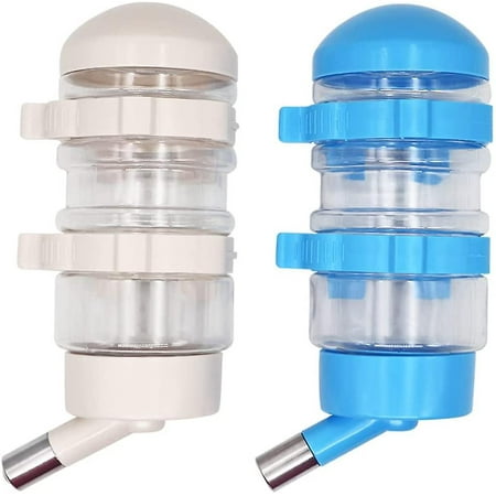 Lepai 2pcs 400ml Automatic Rabbit Waterer, Plastic Dwarf Rabbit ...
