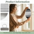 Round Metal Signs for Outside Black Wood Grain Tin Signs Stainless ...