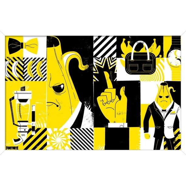 Fortnite - Peely Wall Poster, 22.375" x 34", Framed - Walmart.com