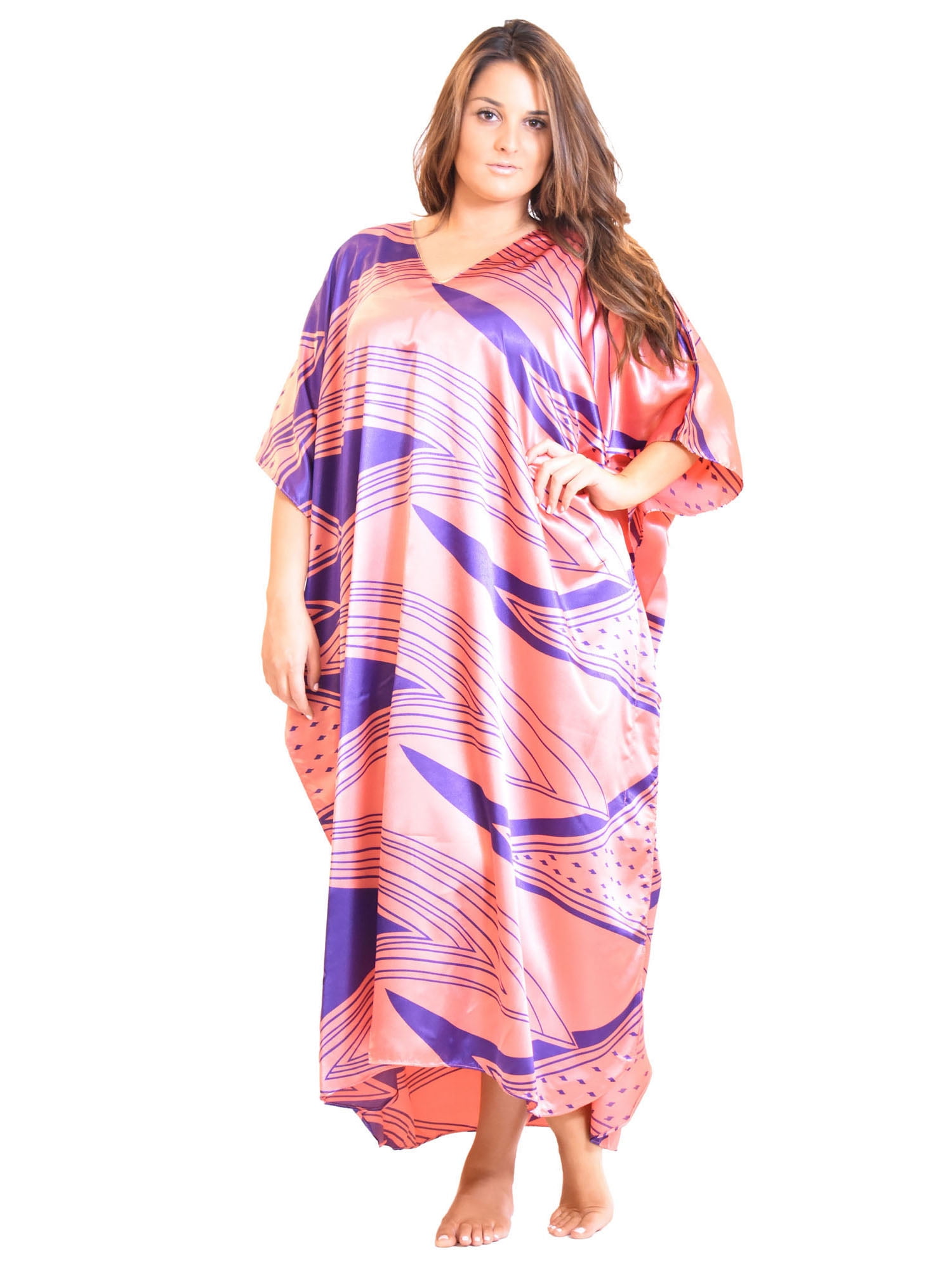 Up2date Fashion's Women's Caftan / Kaftan, Retro Space Print - Walmart.com