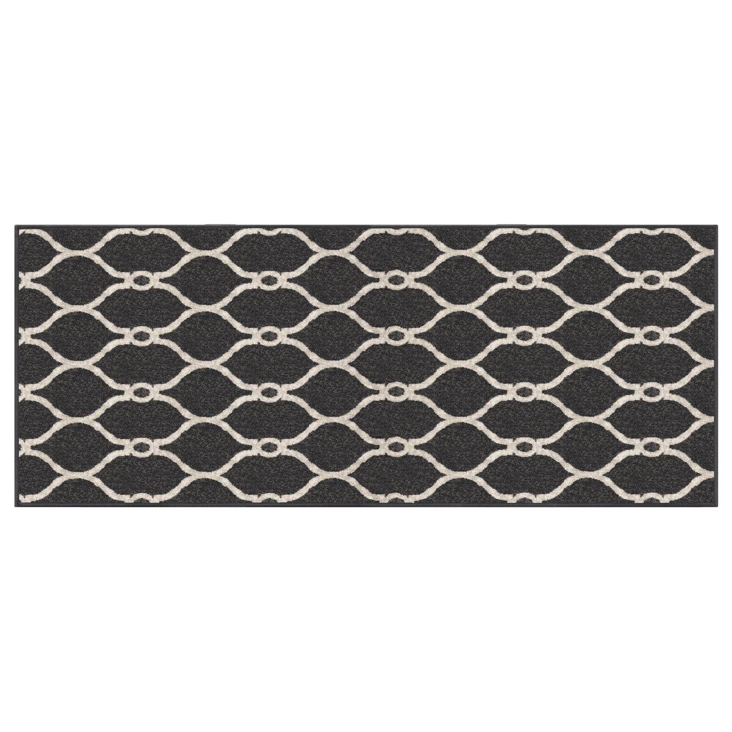 Click here for Mainstays 2x5 Sharaya Charcoal Printed Floor Mat 2... prices