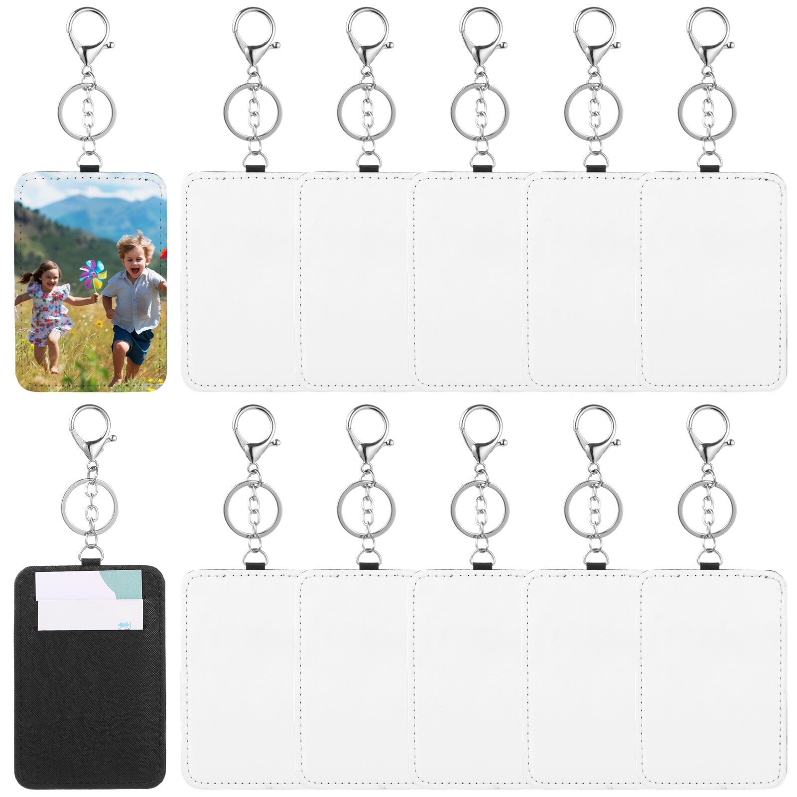 Click here for Dollcube 12 Pcs Sublimation Work Card Holders  Rec... prices