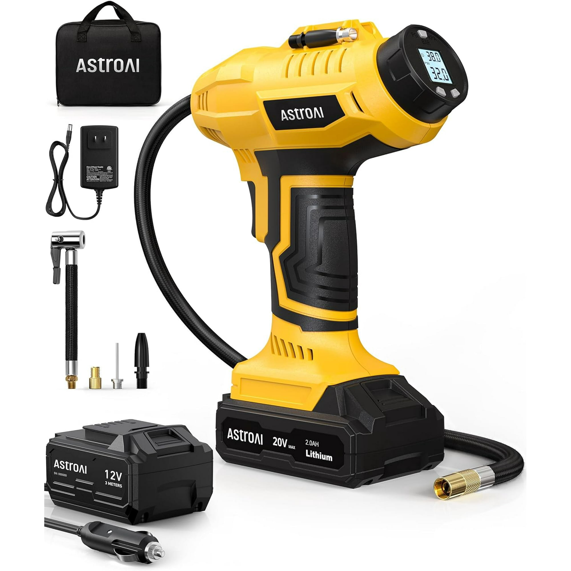 Click here for Astroai Tire Inflator With Digital Pressure Value... prices