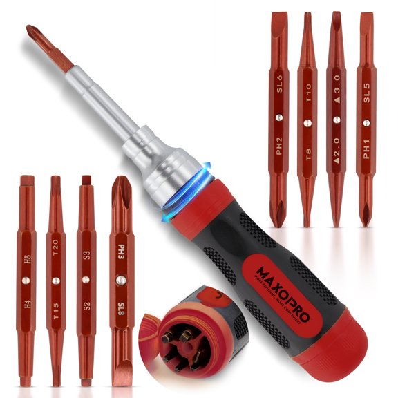 LC LICTOP 8Pcs Plum Flower Hexagon Screwdriver Precision Manual ...