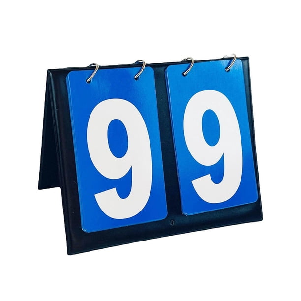 pitrice 2 Digit Score Keeper Flips up Tabletop Scoreboard for ...