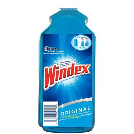 Windex Original Blue Glass and Window Cleaner Refill, Removes ...