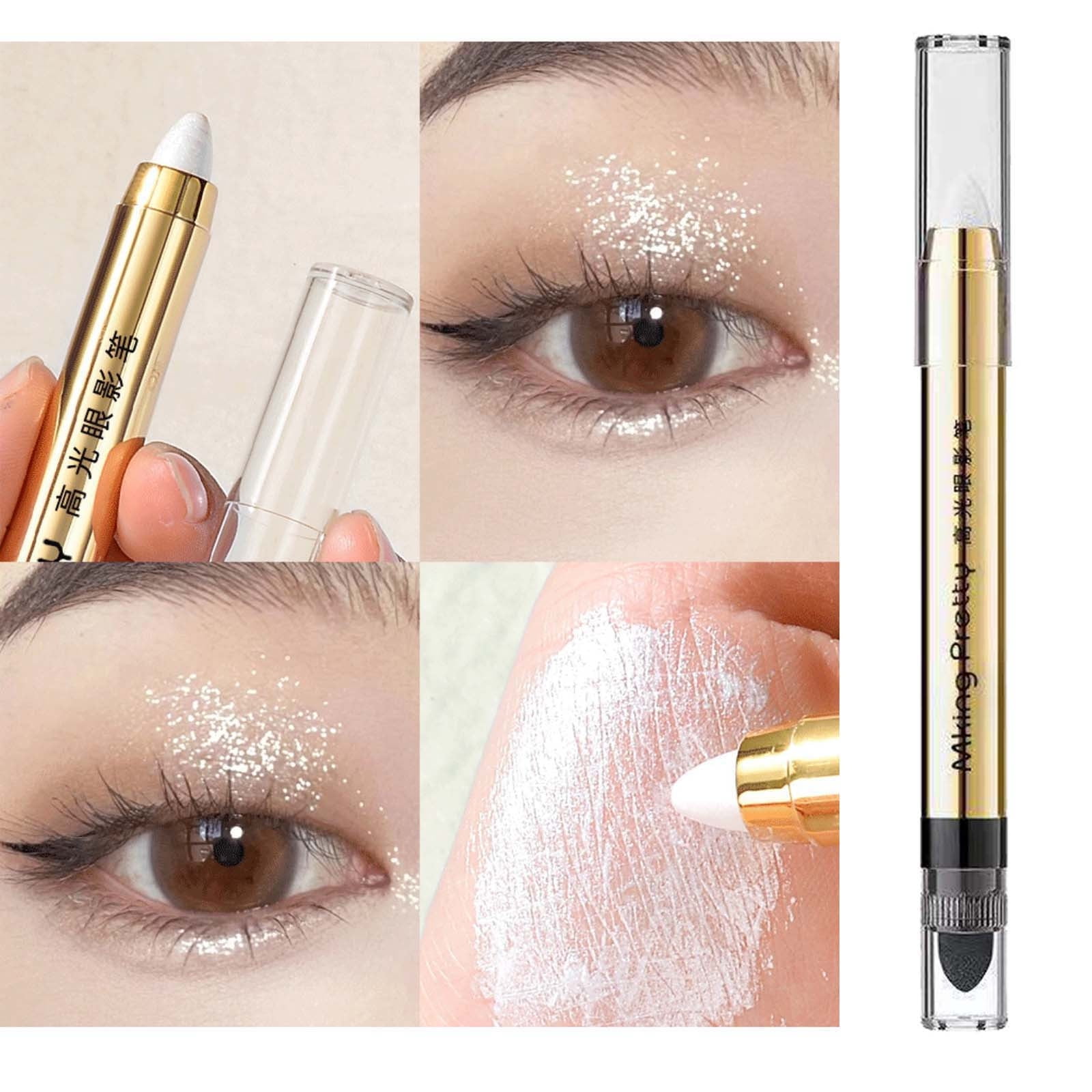 KKCXFJX Clearence Monochrome Eye Shadow Pen Pearlescent Fine Glitter ...