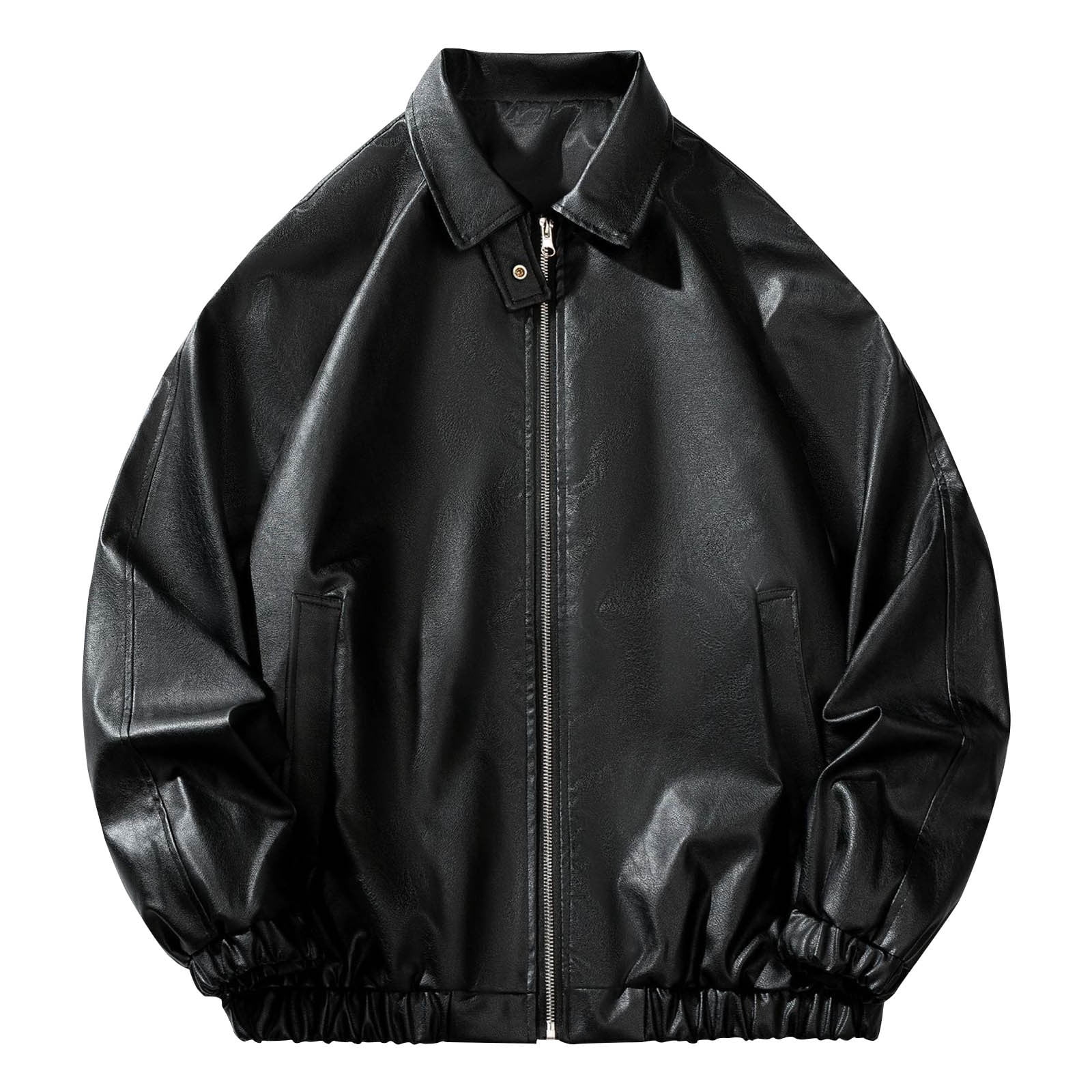 Click here for Pisexur Leather Jacket Men Mens Dashion Motorcycle... prices