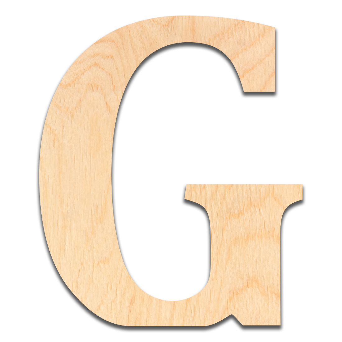 6 Inch Wooden Letter G Ready for Painting or Decorating - Walmart.com
