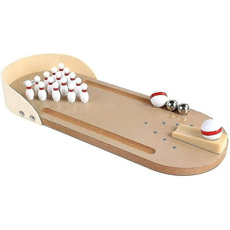 Indoor Mini Table Bowling Game Set, Nature Table Bowling, Mini Bowling ...