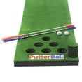 PutterBall Golf Pong Game Set The Original - Includes 2 Putters, 2 Golf ...