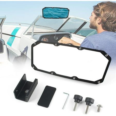 Universal Marine Mirror 4.3" x 11", Boat Rear View Mirrors, Universal ...