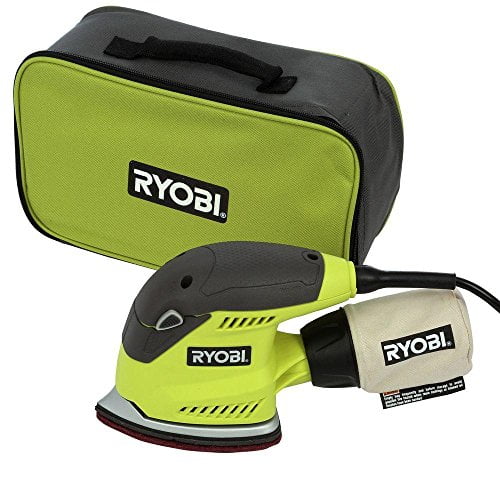 Ryobi CFS1503GK Compact Corner Cat 12,500 OPM 1.2 Amp Corded Orbital ...