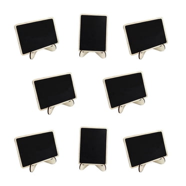 Mini Chalkboards with Support Easel, Estink 10pcs Wood Message ...