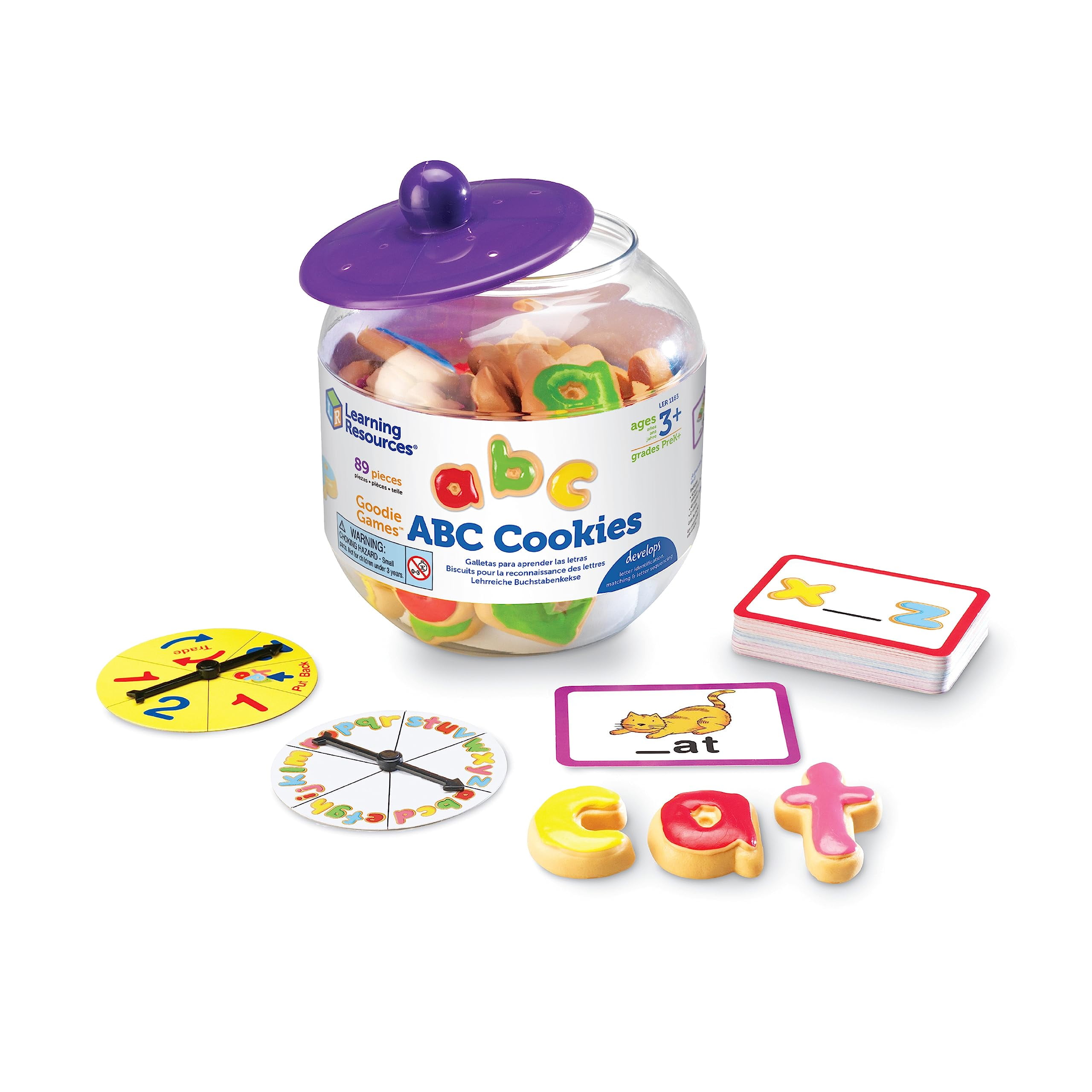 Juguete didáctico Recursos didácticos Goodie Games ABC Cookies 3 ...