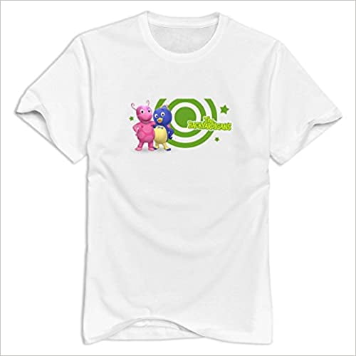 Backyardigans Retro Short-Sleeve White Shirts For Mens Size M Apparel ...