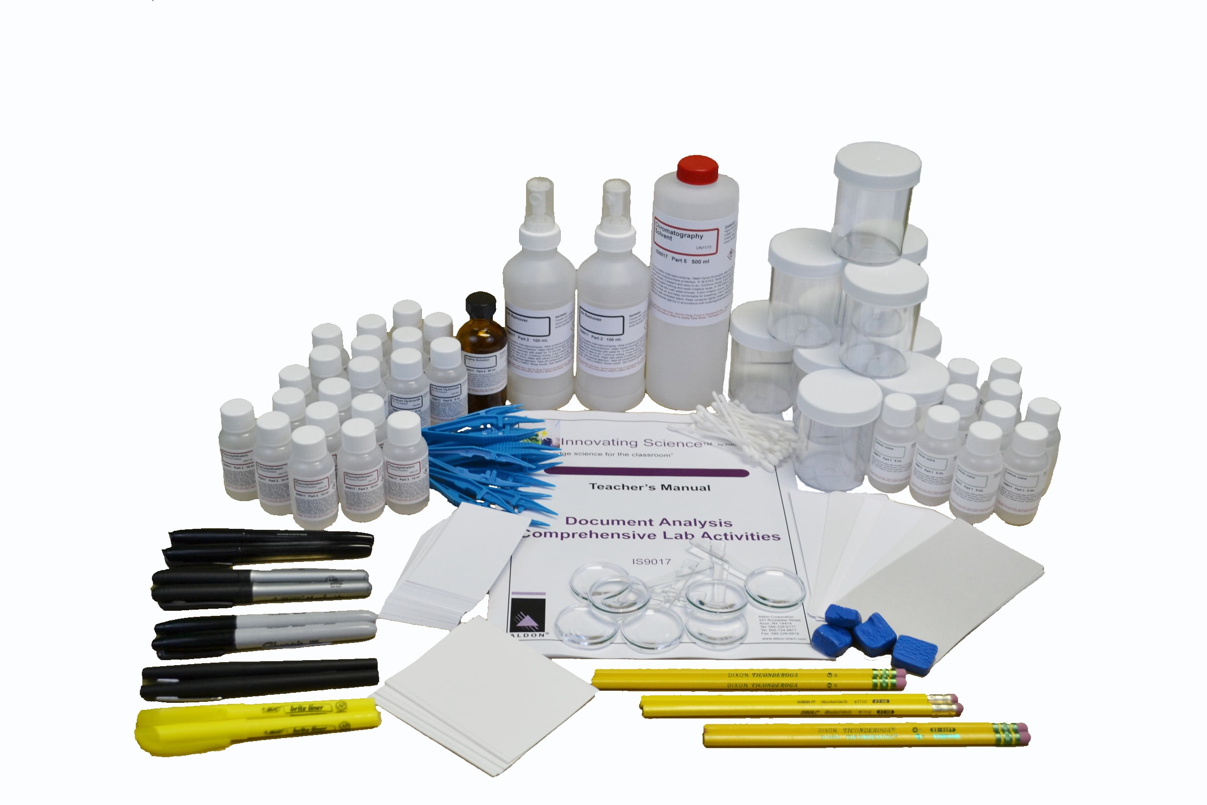 Document Analysis: Comprehensive Lab Activities (Materials for up to 10 ...