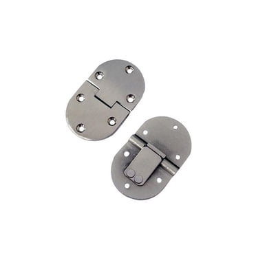 Perko 0149DP0CHR Chrome Plated Bronze Left Hand 2" x 3-3/4" Pull Apart ...