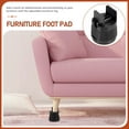 Worgeous Adjustable Furniture Leg Riser Support for Cabinet Bed 2pcs ...