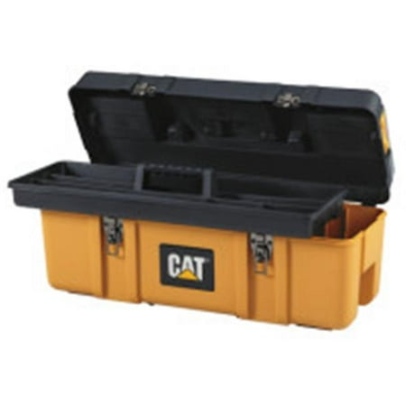 Waterloo 797-CAT-P26-S 26 in. Caterpillar Wide Plastic Tool Boxes with ...