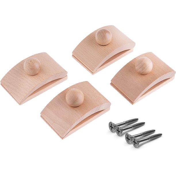 Precision Quilting Tools Classy Clamps Large Wooden Quilt Hangers Light ...