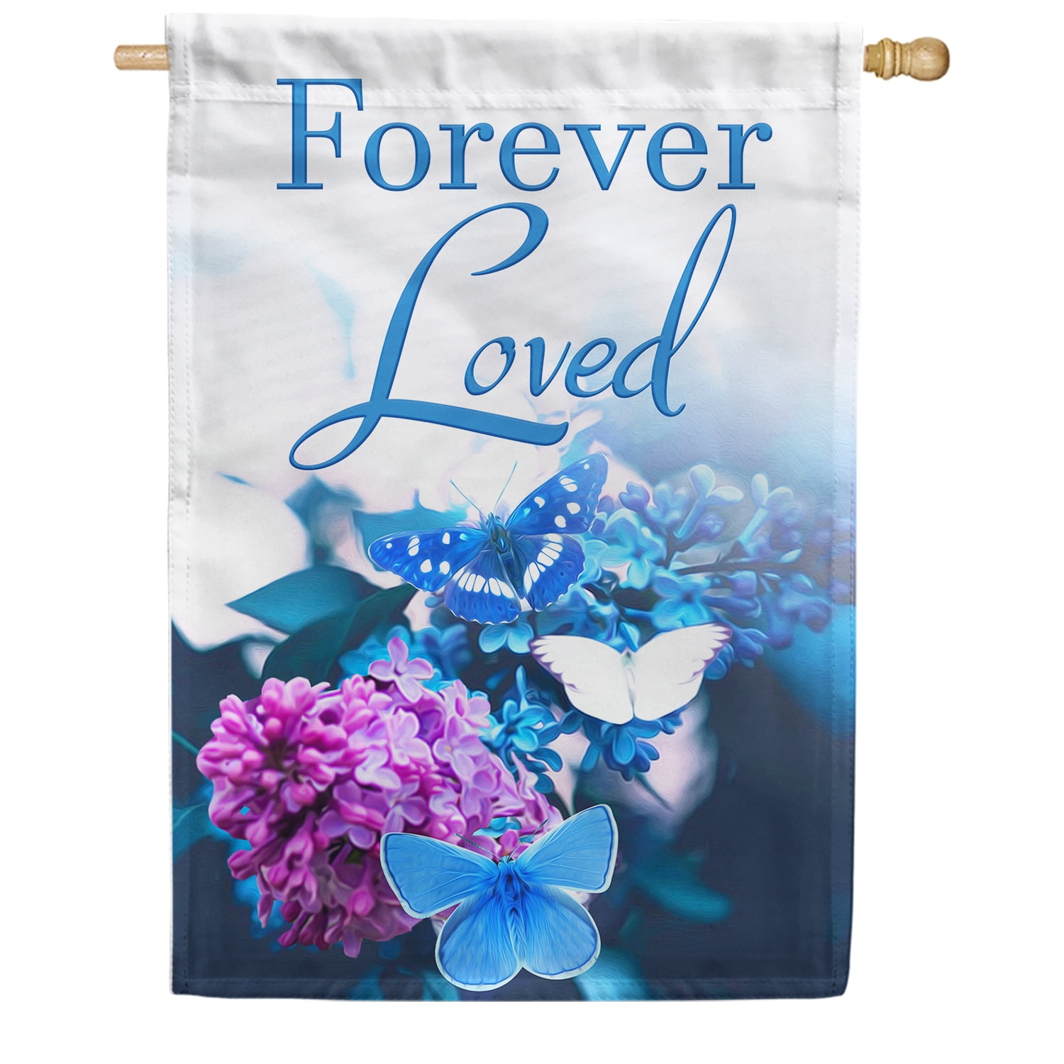 America Forever House Flag - Feeling Blue Missing You, Cemetery ...