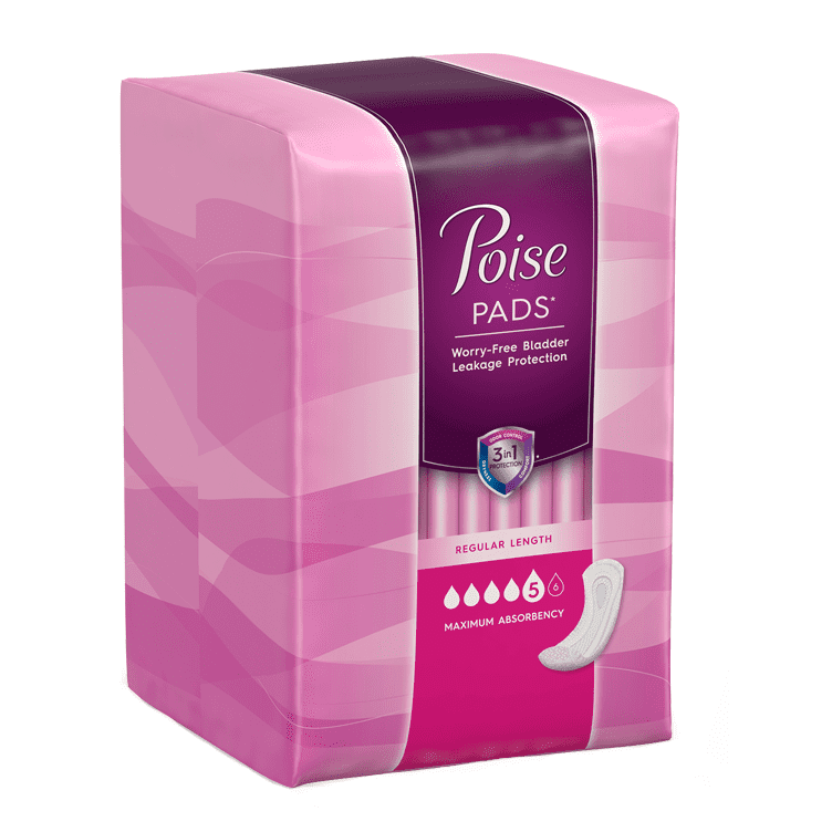 Poise Pads, Maximum Absorbency, Long - Pack of 39 - Walmart.com