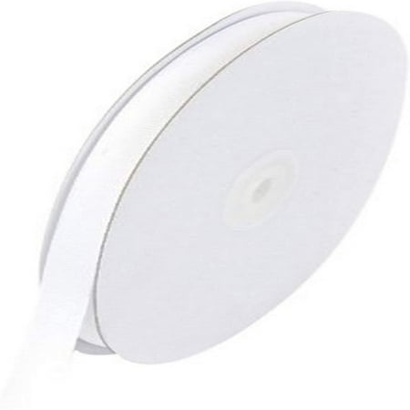 Solid 3/8 Inch Grosgrain Ribbon, 50 Yard, White | Walmart Canada