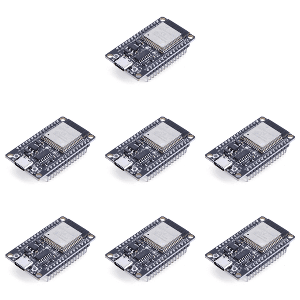 7 Uds. Placa desarrollo ESP32 WROOM-32 + placa desarrollo para IOT ... 7 Uds. Placa desarrollo ESP32 WROOM-32 + placa desarrollo para IOT ...
