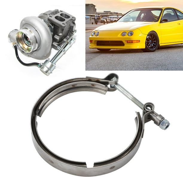Turbocharger Clip,Car Turbocharger Exhaust V Downpipe V Band Clamp ...