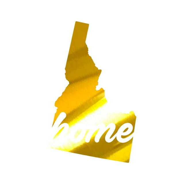 Idaho Home Sticker Decal Die Cut - Self Adhesive Vinyl - Weatherproof - Made in USA - Many Color ...