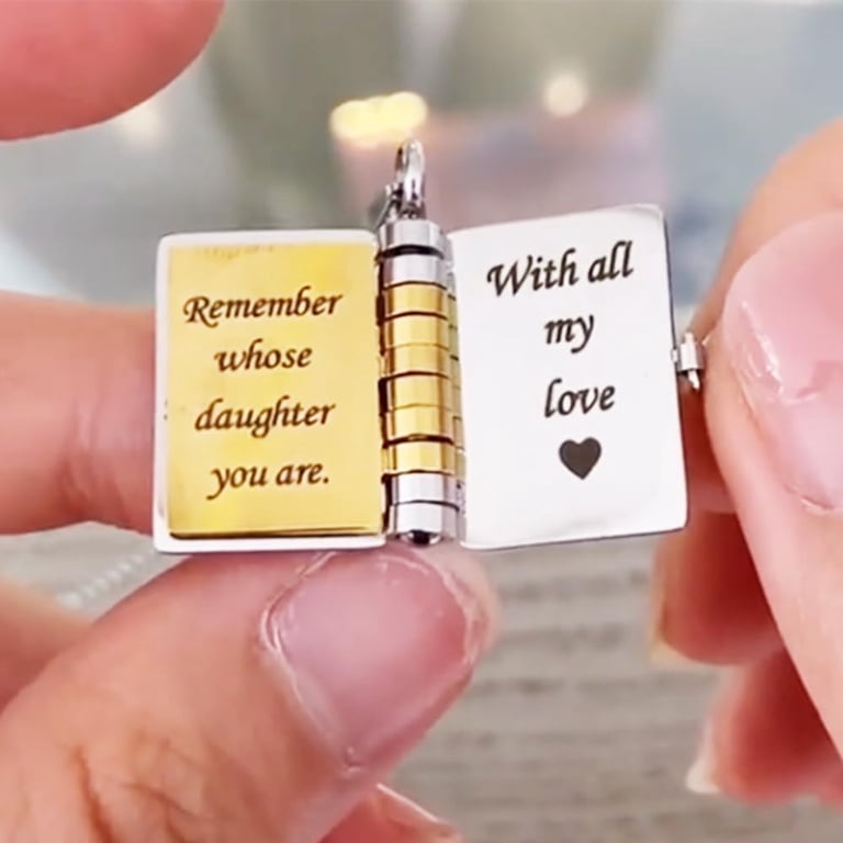 Openable Locket Necklace Aazon.co: RANKEEF Y Incredible Daughter Book ...