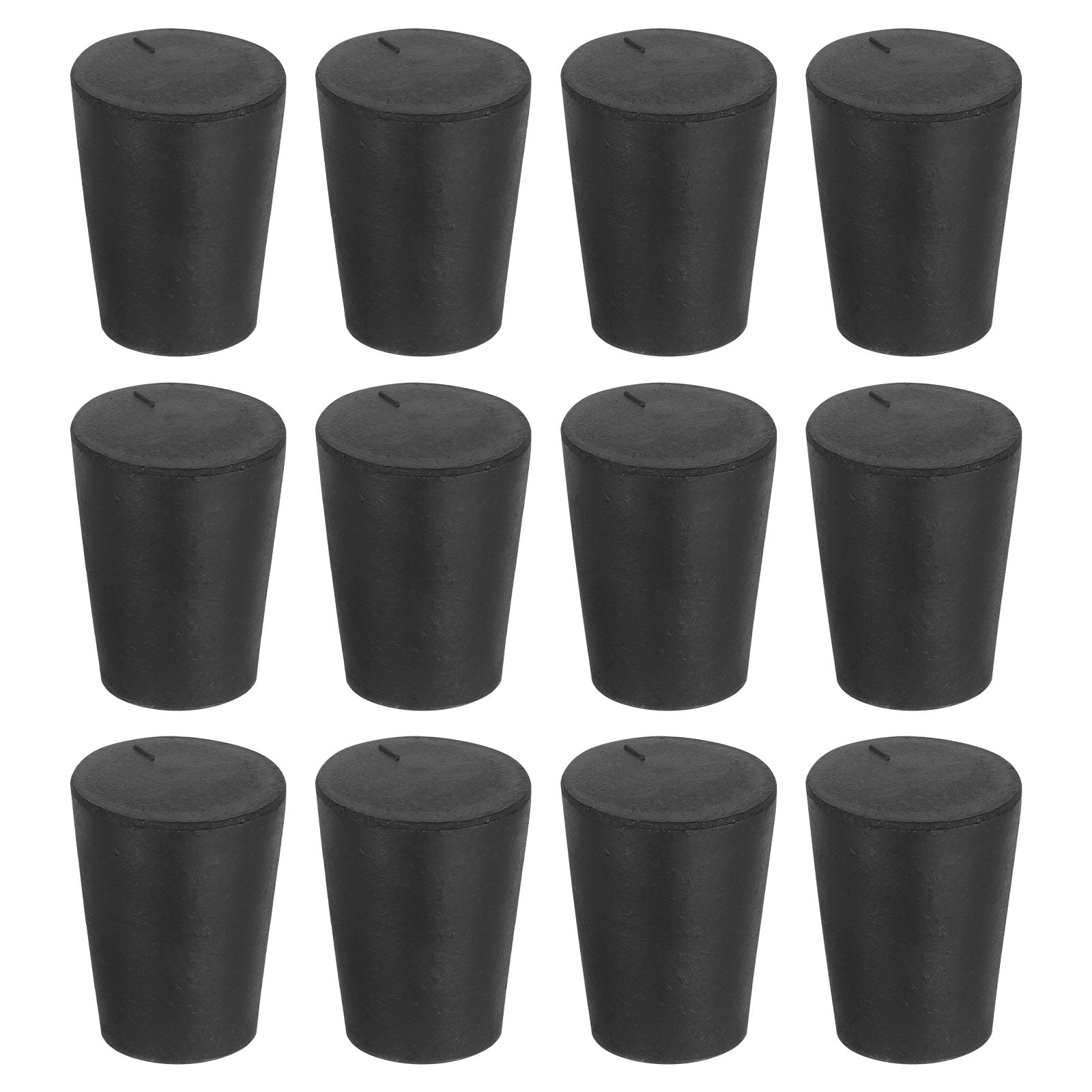 Click here for Unique Bargains 12 Pcs Solid Rubber Stopper  Taper... prices
