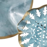 DecMode Multi Colored Metal 3D Overlapping Discs Plate Wall Decor ...