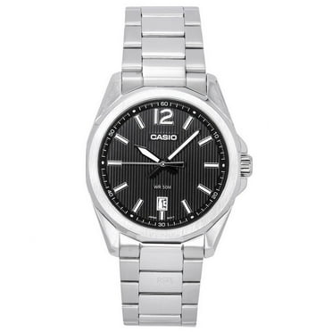 Casio Standard Analog Moon Phase Black Dial Quartz MTP-M300D-1A MTPM300D-1 Men's Watch - Walmart.com