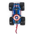 Monster Jam, Marvel Official Captain America Monster Truck - Walmart.com